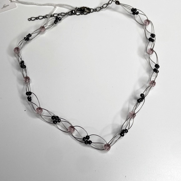 Jewelry | Nwt Jewels Park Lane Wire Metal Woven Choker Necklace Silver ...